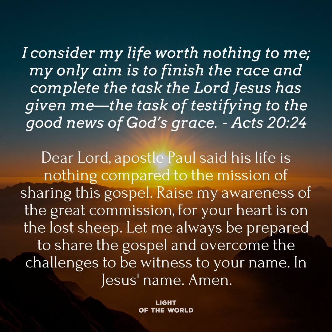 Light of the World for June 30, 2022 - Bible Portal