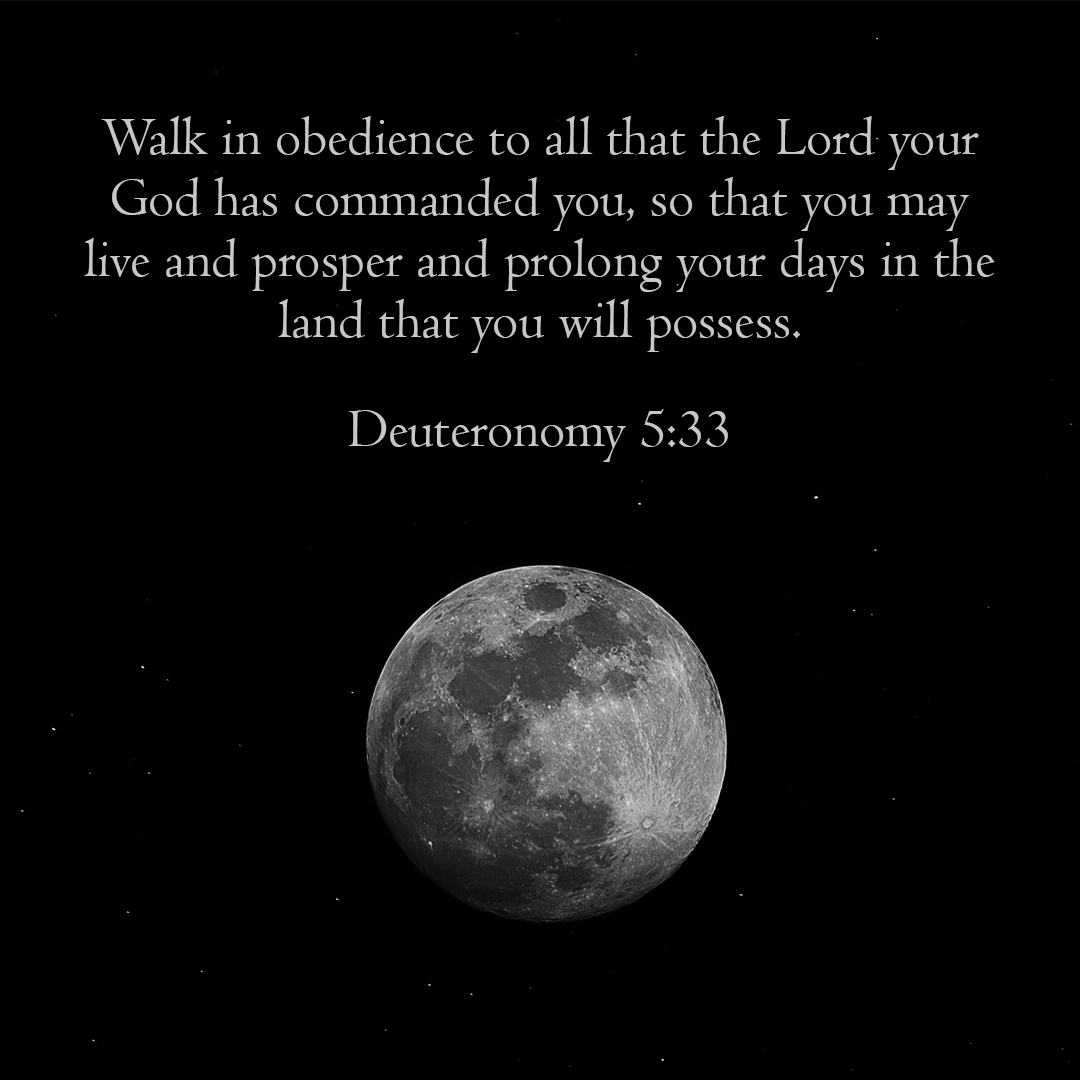 Deuteronomy 5:33 - Bible Portal