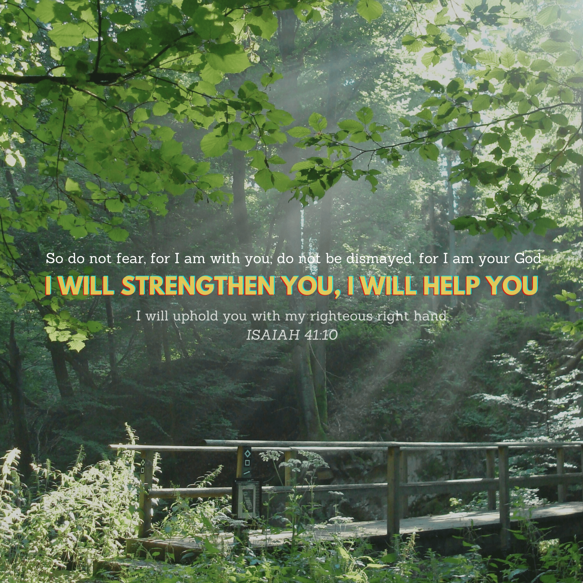 Overcoming Fear with God’s Promise (Isaiah 41:10) - Bible Portal